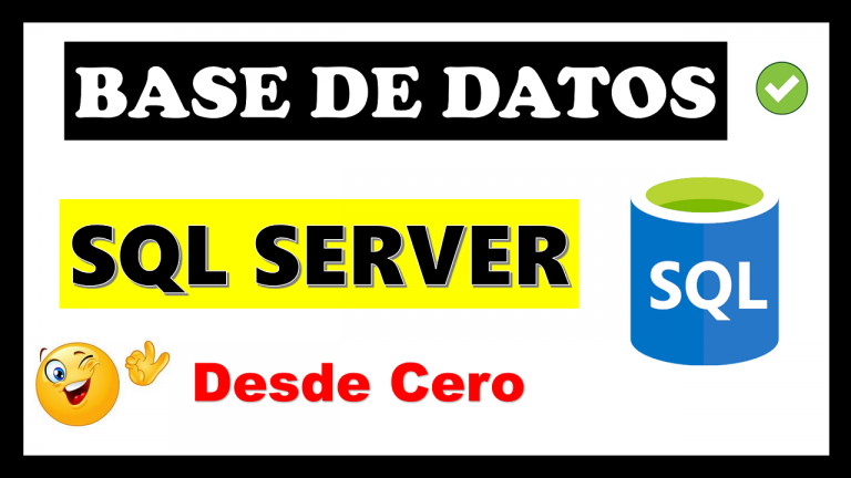Que es el SQL y para que sirve 👌