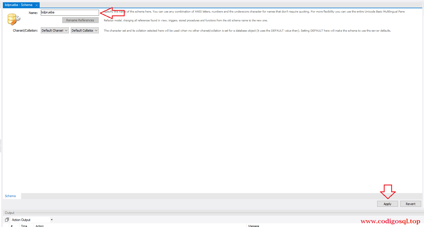 Como crear Base de Datos en MYSQL WORKBENCH