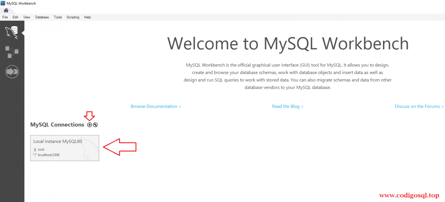 Como Crear Base De Datos En Mysql Workbench